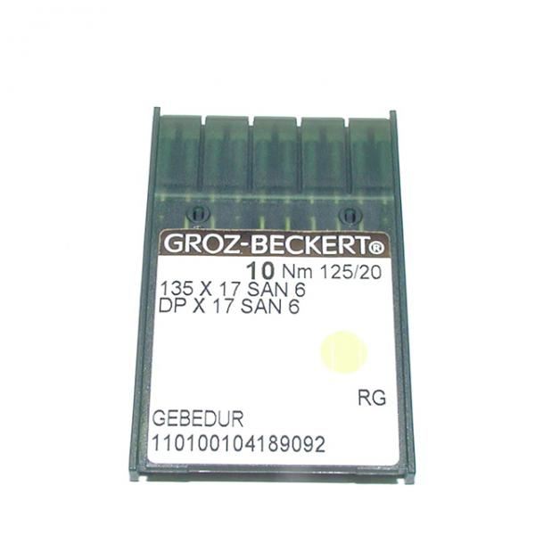 135x17 SAN 6 (Nm 125/20) Jehla Groz-Beckert (RG GEBEDUR) | GARUDAN